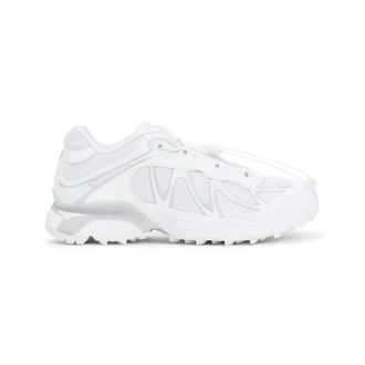 Salomon Low-Top Sneaker - Dynamic Performance Sneakers With Breathable Mesh - Gr. 10_5 - in Wei&szlig; - f&uuml;r Damen