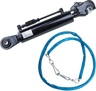 Dema Dema - Hydraulischer Oberlenker 610-890 mm Kat 2 mit Schnellfanghaken Fanghaken