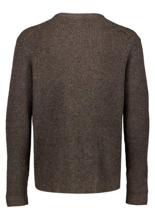 Lindbergh Strickpullover Winterpullover mit Wolle und Stretch / Meliert