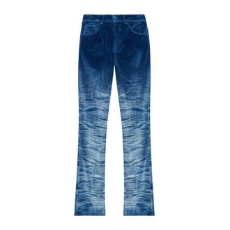 Diesel D-Lie-Fsj Pantalon - Femme - Pantalons - Bleu - Taille: W24 L32