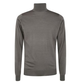 John Smedley Rollkragenpullover - - Knitwear - Herren - Gr&uuml;n - 2XL