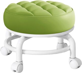 Generic Hocker verstellbar um 360 &deg; - drehbarer Sitz rund mit R&auml;dern, drehbarer Stuhl | Starke Basis bequem Build, Design in schneller Bewegung, f&uuml;r Zuhause, 