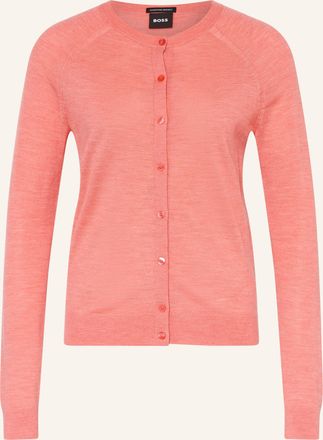 HUGO BOSS Strickjacke Fonami rosa
