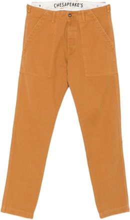 CHESAPEAKE'S Homme, Pantalons, Brun, Taille: W34 Pantalon marron pour homme Aw25