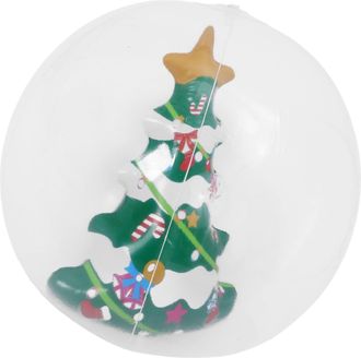 Cabilock Weihnachtsverzierung Weihnachtskugeln Weihnachtsdeko Outdoor Blasenverzierungen in Die Luft Jagen PVC