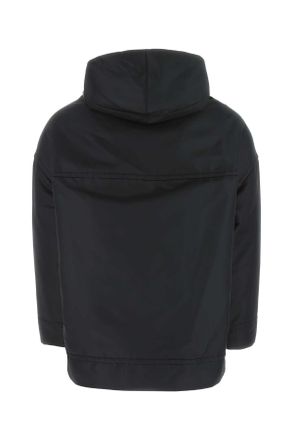Valentino Garavani Mens Black Nylon Sweatshirt 0no Felpe Sweater