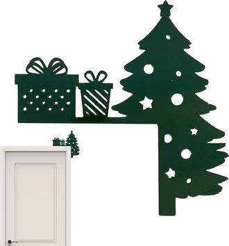 Generic Weihnachtsdekoration f&uuml;r die T&uuml;r, Eckdekoration, T&uuml;rrahmendekoration, Dekoration f&uuml;r oberen T&uuml;rrahmen