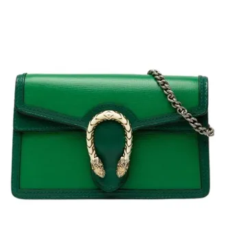 Gucci Pre-owned Mini Dionysus Umh&auml;ngetasche - - Pre-owned - Damen - Gr&uuml;n - ONE SIZE