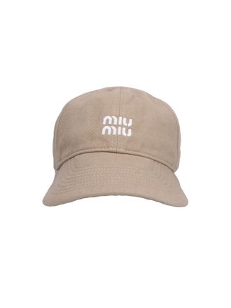 Miu Miu Baseball Cap Logo