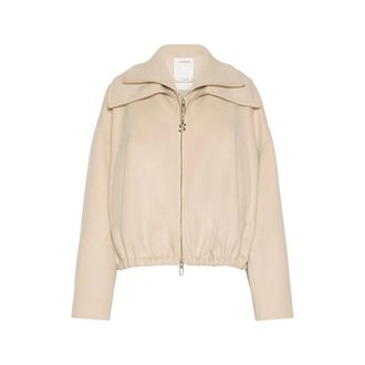 Sportmax Bomber Vestes - Femme - Vestes - Beige - Taille: 38 FR