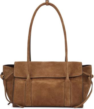 Mulberry Femme, Sacs, Brun, Taille: ONE Size Small Soft Bayswater Suede