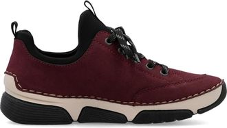 Rieker Leisure Schn&uuml;r-Sneaker - - Shoes - Damen - Rot - 37 EU