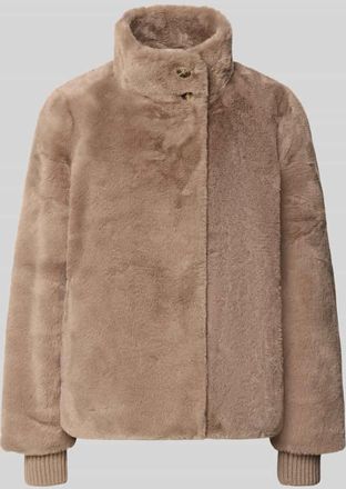 Comma Jacke aus Kunstfell mit Eingrifftaschen