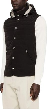 Brunello Cucinelli Homme, Vestes, Noir, Taille: XL Vestes