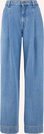 Hessnatur Hessnatur Hessnatur Jeans Wide Leg Mit Bundfalten Aus Bio-Baumwolle Mit Tencel Lyocell blau