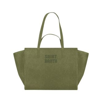 MC2 Saint Barth Jour Bag Midi - Femme - Sacs - Vert - Taille: ONE Size
