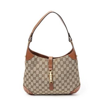 Gucci Crossbody Bags - Nailhead Jackie - Gr. unisize - in Beige - f&uuml;r Damen