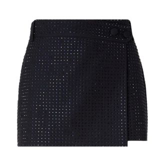 Pinko Pinko, Femme, Jupes, Bleu, Taille: 40 FR Jupes courtes