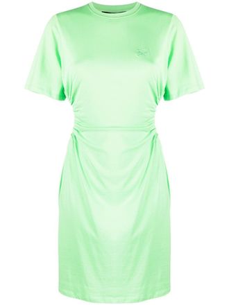 Karl Lagerfeld robe en jersey &agrave; d&eacute;coupes - Vert