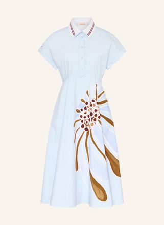 Dorothee Schumacher Dorothee Schumacher Hemdblusenkleid Floral Power blau