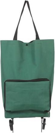 Healifty Chariot Pliant à Roulettes Sac Caddie Course Capacité Importante Sac Épicerie Réutilisable pour Transport Extérieur et Quotidien