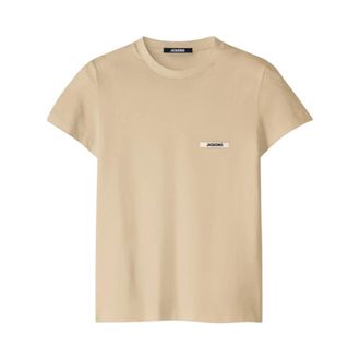 Jacquemus Homme, Tops, Beige, Taille: L T-Shirt