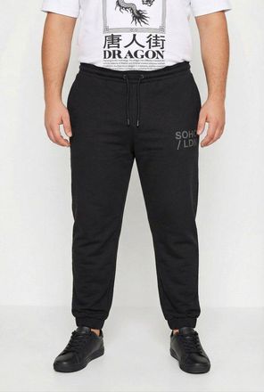 Men Plus Sweathose Sweathose Basic Fit Elastikbund