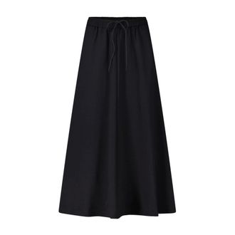 Yohji Yamamoto Sportlicher Maxirock - - Skirts - Damen - Schwarzk - S