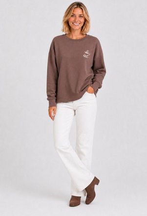Key Largo Sweater WSW ESPRESSO round (1er)