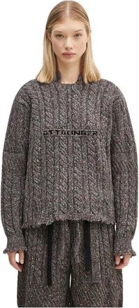 Ottolinger Ottolinger, Femme, Pulls, Brun, Taille: 36 FR Pulls &agrave; col rond