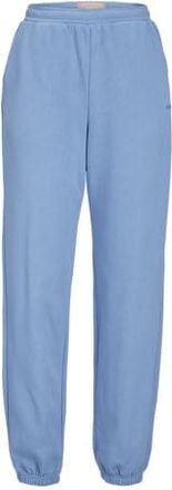 Jack & Jones Jxabbie RLX Hw Every Pantalon de survêtement SWT Noos pour Femme, Silver Lake Blue/Print:Bijou Blue Jjxx Logo, S