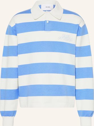 Axel Arigato Strick-Rugbyshirt Rey Mit Merinowolle blau