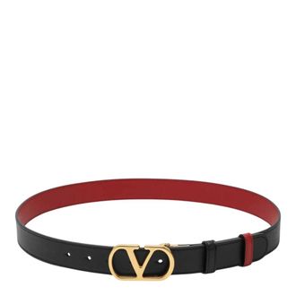 Valentino Garavani Femme, Accessoires, Noir, Taille: 80 CM Ceinture R&eacute;versible H30