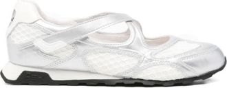 Ash Ash, Femme, Chaussures, Gris, Taille: 40 EU Kore Low Profile X-Band Baskets