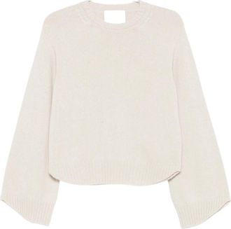 VANIS&Eacute; Round-Neck Strickwaren - - Knitwear - Damen - Beige - S