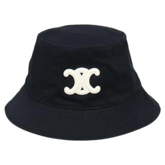 Celine Pre-owned Bucket Hat - - Pre-owned - Damen - Schwarzk - ONE SIZE