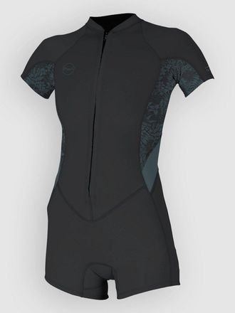 O'Neill Bahia 2/1 Front Zip Spring Combinaison surf noir