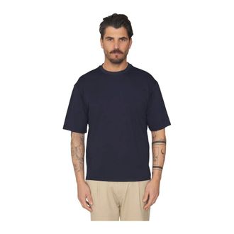 H&egrave;SKIMO Homme, Tops, Bleu, Taille: M T-shirt en soie sans repassage