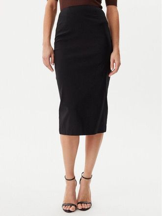 Guess Bleistiftrock W5GD93 WGMR2 Schwarz Slim Fit