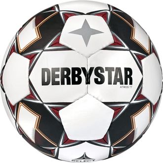 DERBYSTAR Atmos Tt V22 Fußball Weiss Schwarz Rot 5