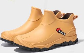 Generic Chaussures Pluie pour Hommes Id&eacute;ales Les Jours Parfaites Printemps L&eacute;t&eacute; Polyvalentes Activit&eacute;s Plein Air Confortables Protectrices