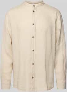 Mazine Freizeithemd mit Maokragen