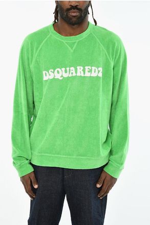 Dsquared2 Terry Cotton Crew-neck Sweatshirt size Xl