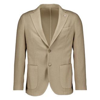 Lubiam Beige Colberts 55507 2887 - - Jackets - Herren - Beige - L