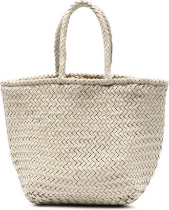 Dragon Diffusion Femme, Sacs, Blanc, Taille: ONE Size Grace Basket Small Tote Bag