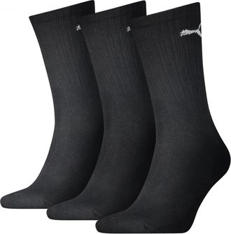 Puma Herren sokker 3p Sportsocken, Schwarz, 47-49 EU