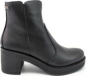 Imac CONFORTABLE BUTIN IMPERM&Eacute;ABLE FEMME 657218 EN SUAVE CUIR NOIR talla numeric_39