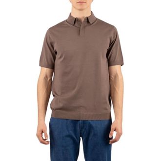 Hindustrie Polohemd - - Tops - Herren - Braun - S