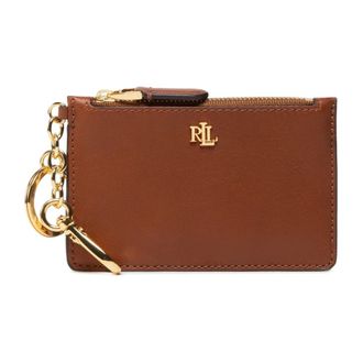 Ralph Lauren Femme, Accessoires, Brun, Taille: ONE Size Porte-cartes de cr&eacute;dit