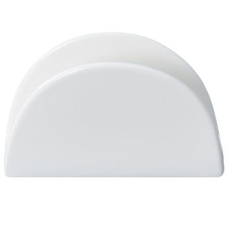 Cabilock Keramik Serviettenhalter - Papierserviettenhalter f&uuml;r den Tisch - Porzellan Halter f&uuml;r Serviettenst&auml;nder - Vertikaler Serviettenhalter - Wei&szlig;